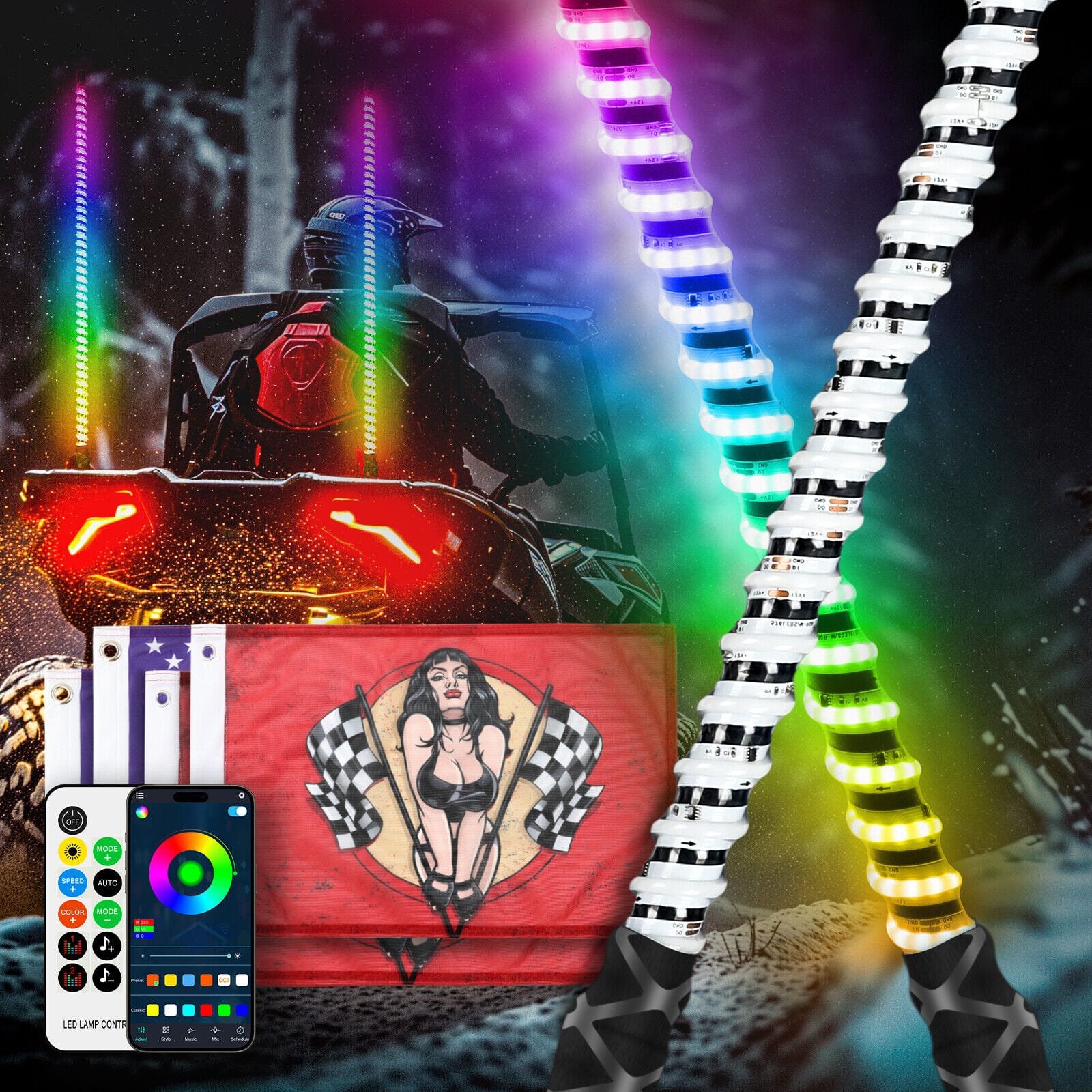 COB LED WHIP LIGHT HZ5030C SERIES – Foshan Huazhao electronic factory